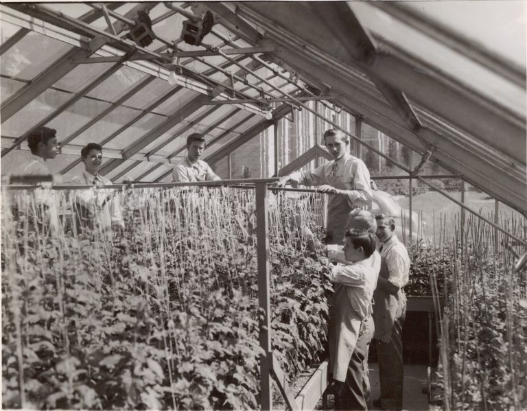 The History of Horticulture at MHS | Milton Hershey School
