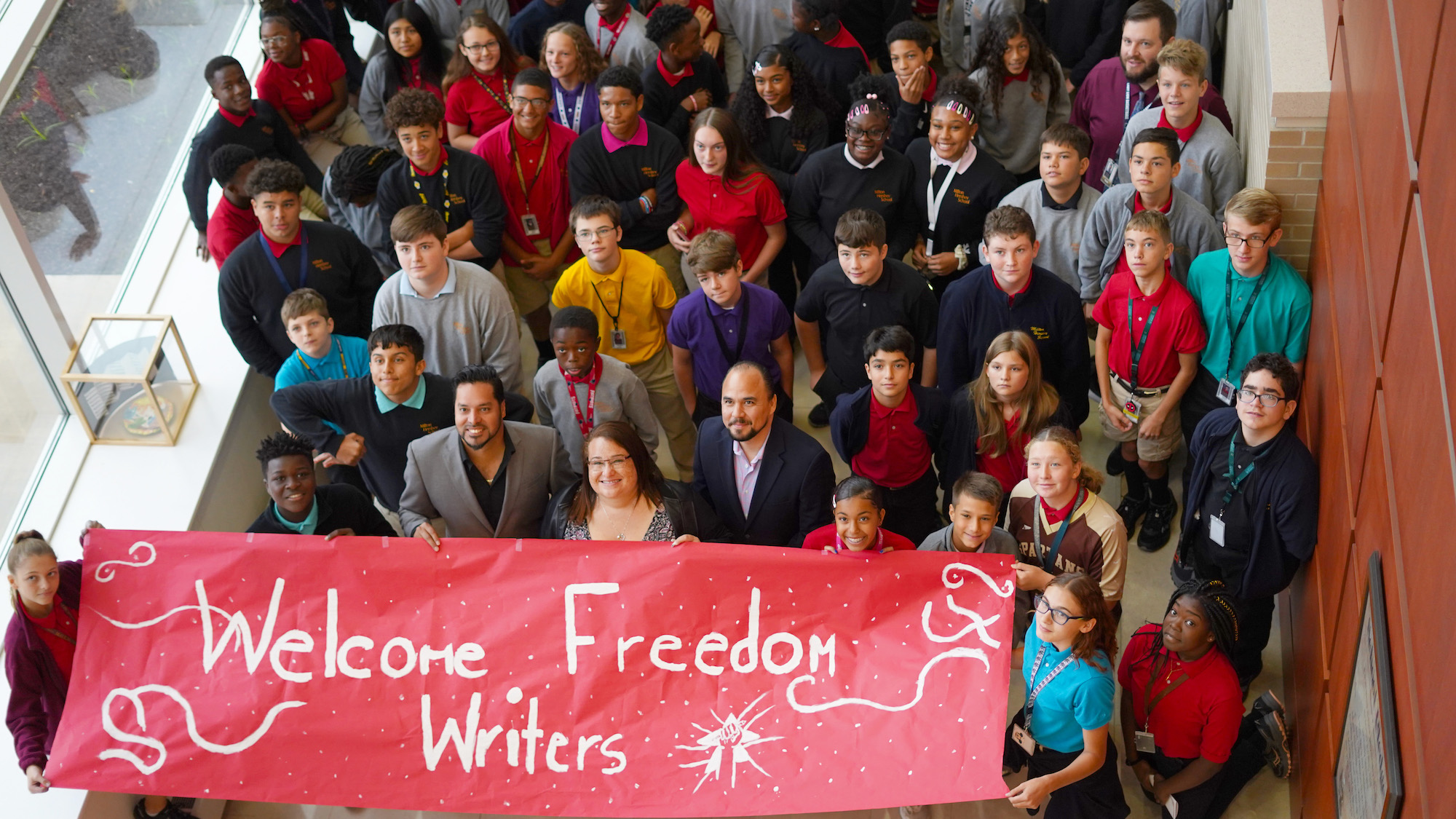 Milton Hershey School Students Get Visit From Freedom Writers
