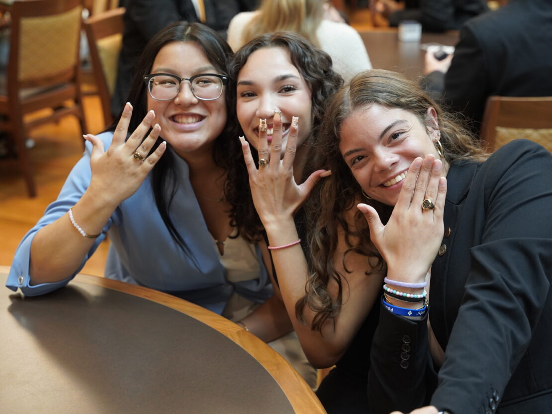 MHS Begins Commencement Week with Chapel & Ring Ceremony