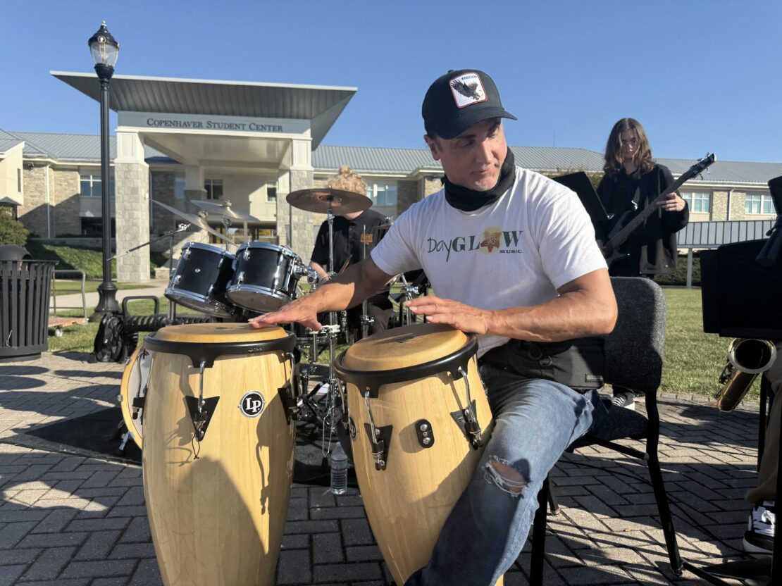 Zac Brown Band's Daniel de los Reyes Visits MHS Jazz Band