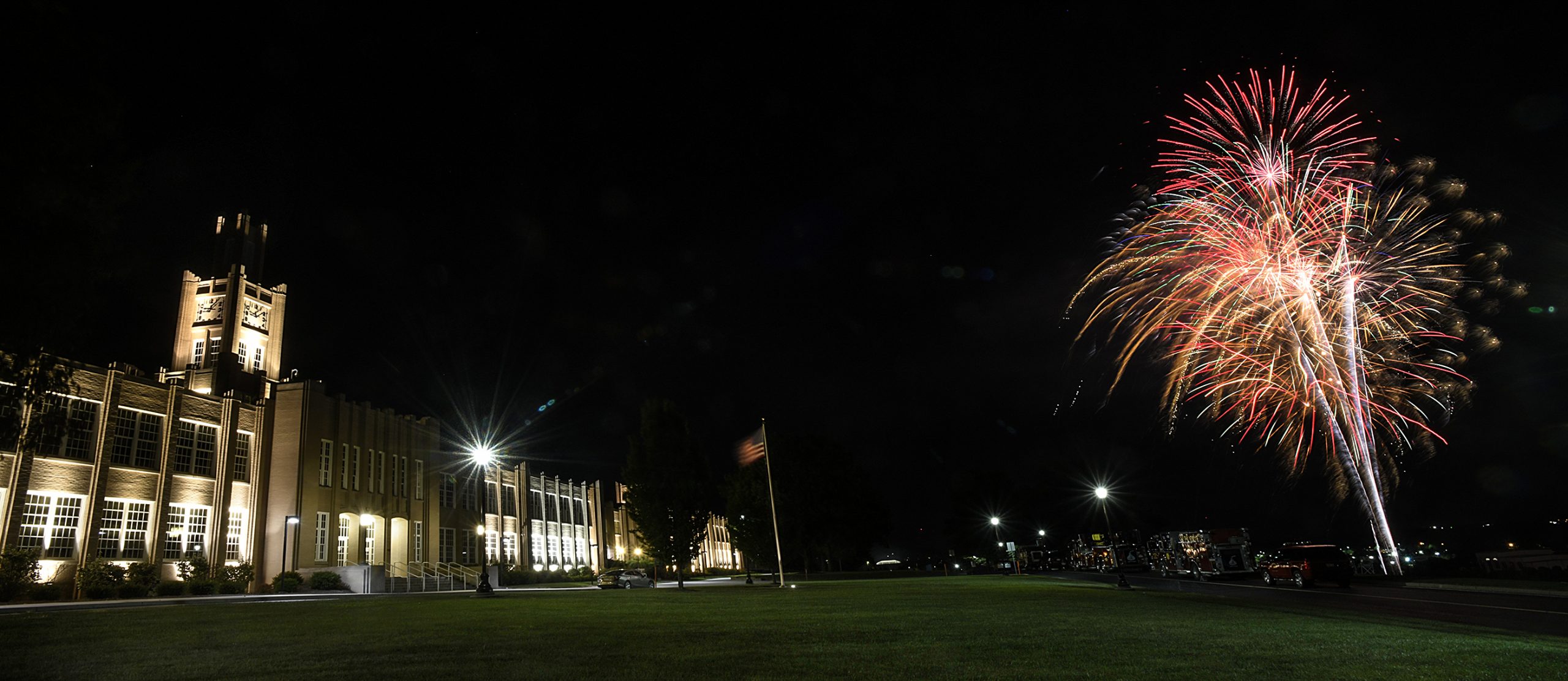 Milton Hershey School Fireworks Culminate Opening of School Festivities