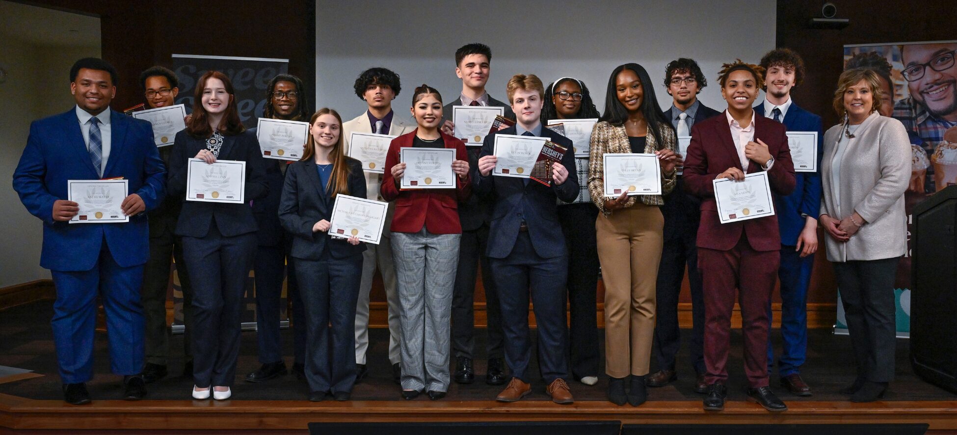 MHS Students Deliver Bold Ideas for Hershey’s Next Treat
