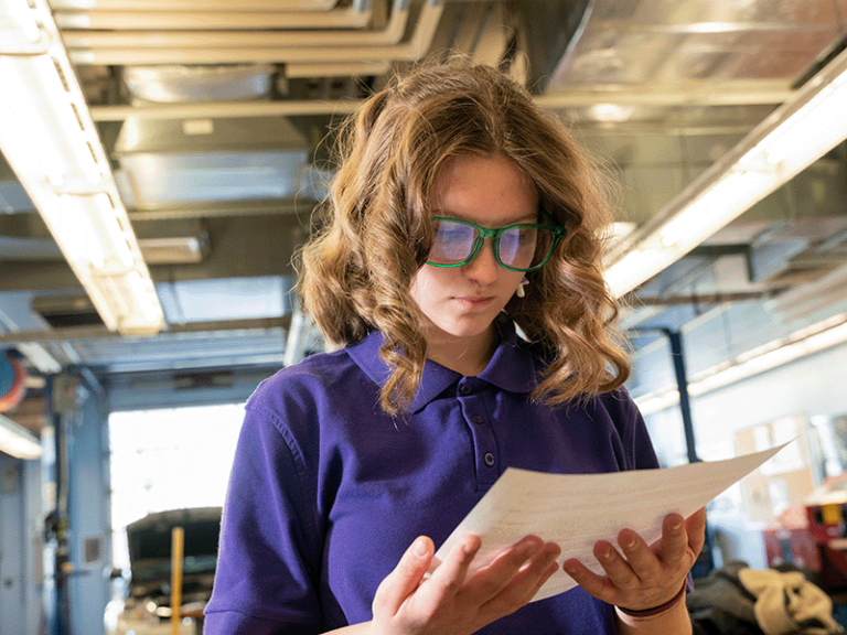 One MHS Student’s Passion for Hands-On Learning Grows