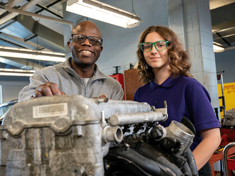 One MHS Student’s Passion for Hands-On Learning Grows