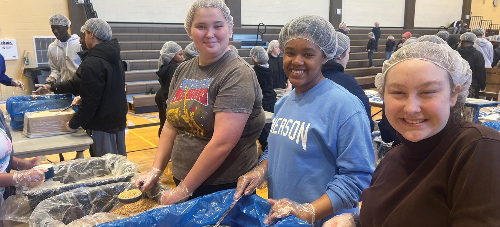 MHS Students Tackle Childhood Hunger with Community Service