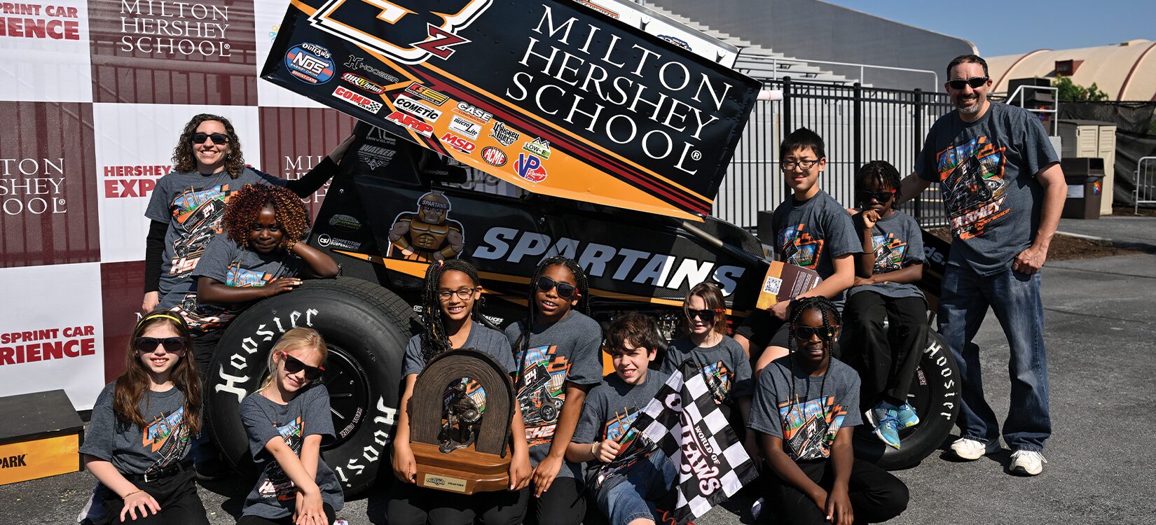 Milton Hershey School Hosts Hershey Sprint Car Experience