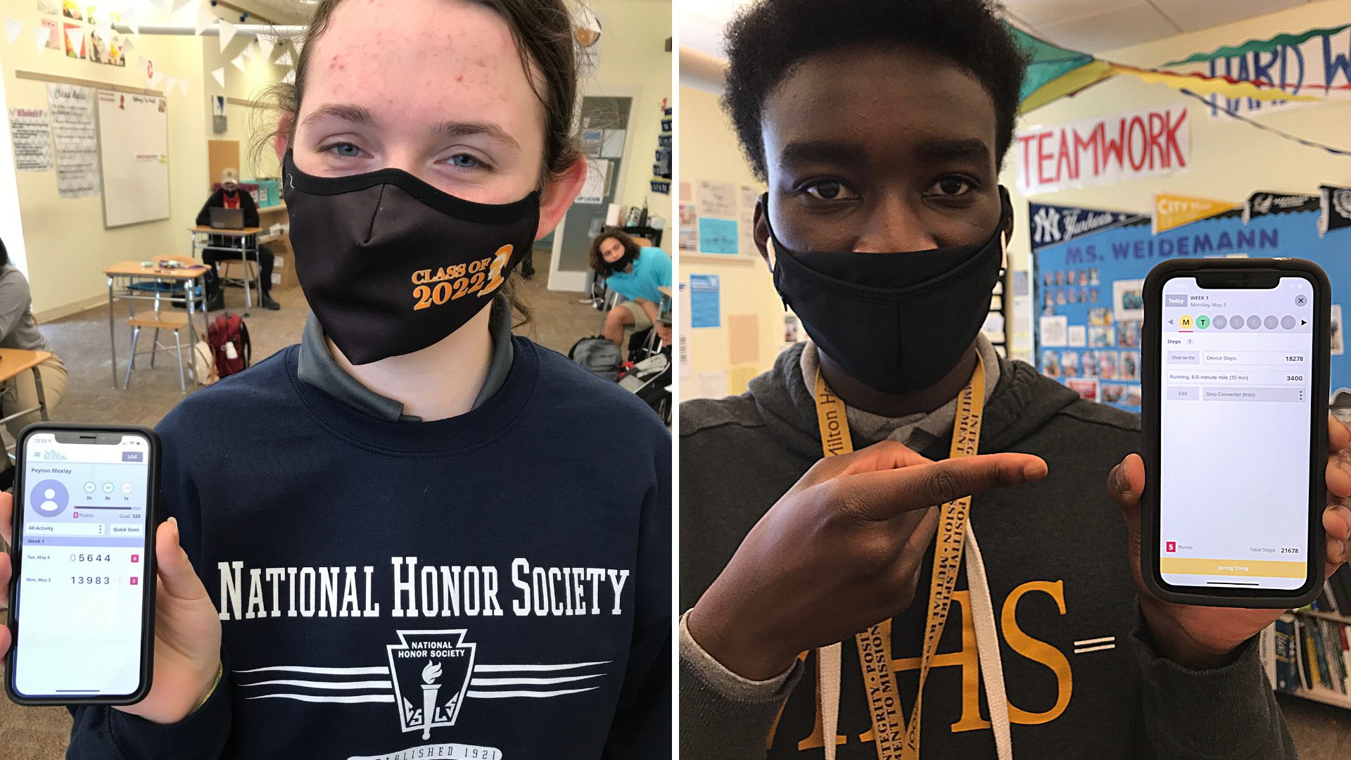 Milton Hershey School Senior Division Participates in Spring into Motion