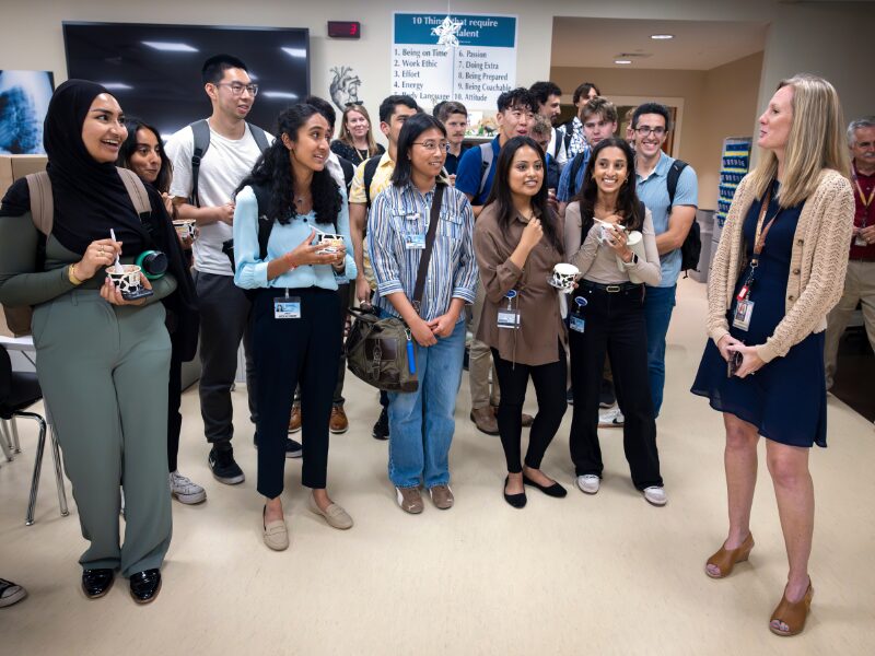 PSU Med Students Learn About the Legacy of Milton Hershey